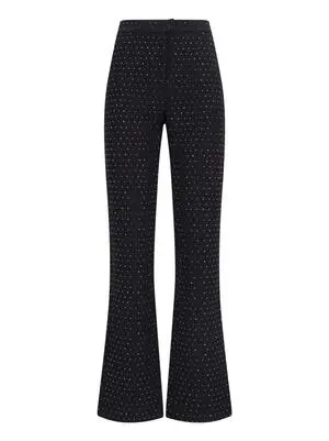 Andamane Rhinestone Embellished Trousers - Black