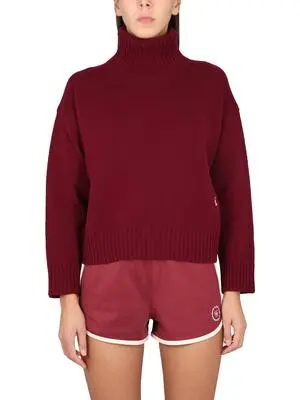 SPORTY & RICH Turtleneck Shirt - Purple