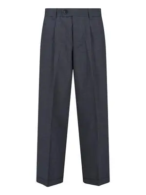 MFPEN Tailored 'Patch' Trousers Gray