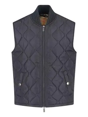 Burberry Quilted Vest - Black
