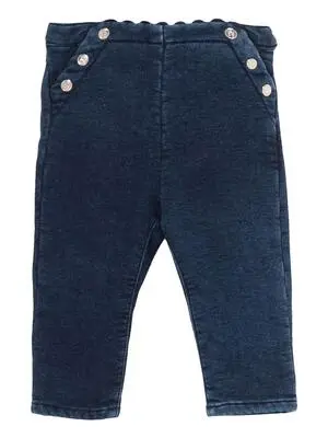 TARTINE ET CHOCOLAT Button Detailed Trousers - Blue