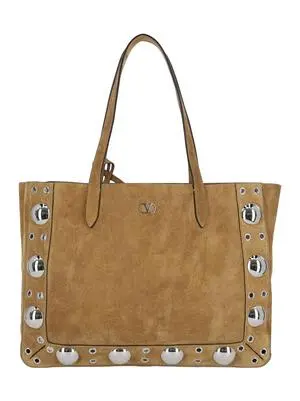 Valentino Garavani Medium Tote Bag - Brown