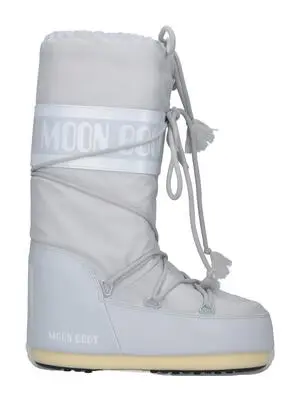 Moon Boot Icon Padded Boots Gray