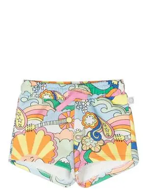 Stella McCartney Patterned Print Shorts - Multicolour