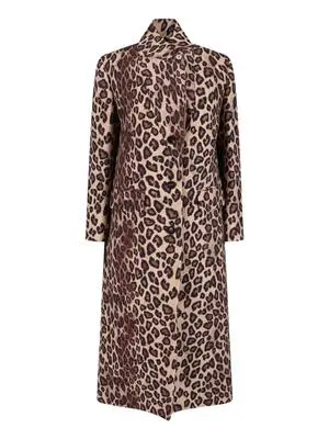 Max Mara Virgin Wool Coat - Multi