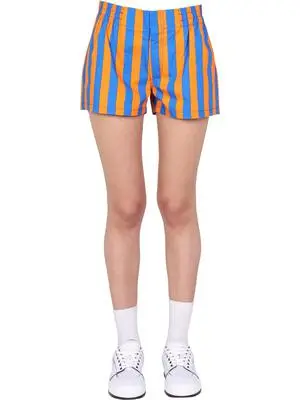 Sunnei Striped Pattern Shorts - Multicolour