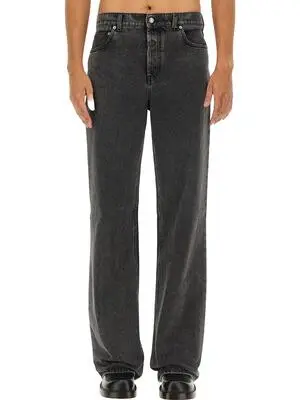 Alexander McQueen Baggy Jeans - Grey