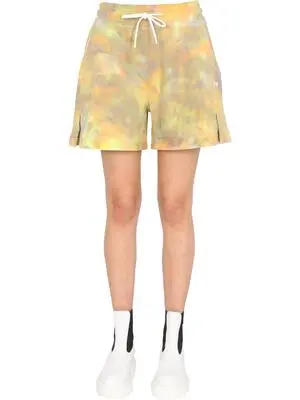 MSGM Cotton Shorts - Multicolour
