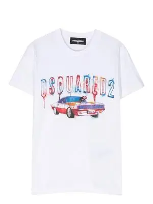 Dsquared2 Mc Logo T-shirt - White