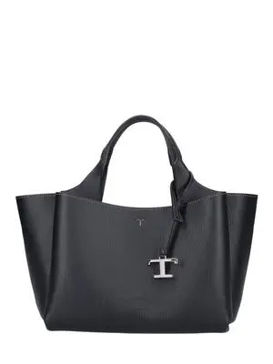 TOD'S Leather Mini Bag - Black