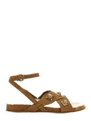 Etro Crown Me Sandals - Beige