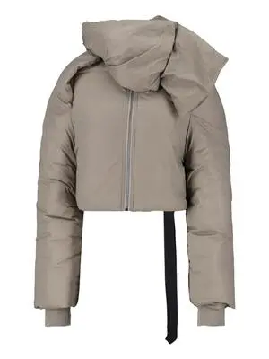 Rick Owens Padded Crop Down Jacket - Gray