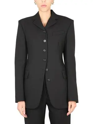 Max Mara Single-breasted Jacket - Black