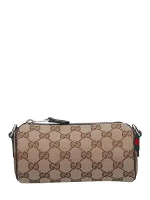 Gucci Logo Mini Bag Beige