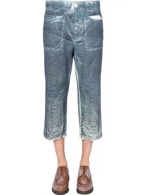 Sunnei Straight Trousers - Blue