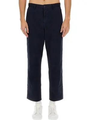Paul Smith Cotton Pants - Blue