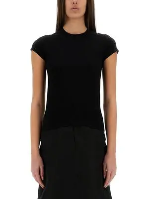 Rick Owens Cropped T-shirt - Black