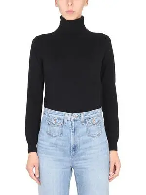 BALLANTYNE Turtleneck Shirt - Black