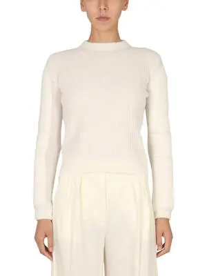 Max Mara Mohair Yarn Knit - White