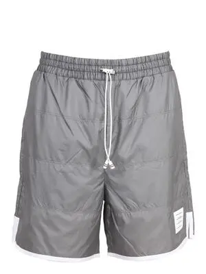 Thom Browne Sporty Ripstop Bermuda - Silver