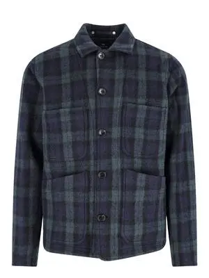 Paul Smith Wool Shirt Jacket - Green
