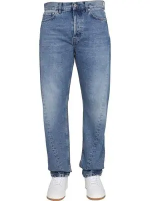 Séfr Twisted Straight Leg Jeans - Blue