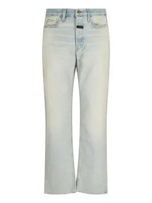 MAISON MARGIELA Straight Leg Jeans - Light Blue