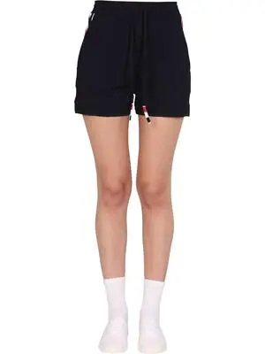 Thom Browne Rwb Stripe Shorts - Blue