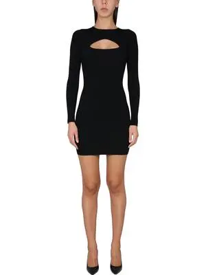 Dsquared2 Cut Out Dress - Black