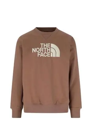 The North Face Drew Peak Crew Neck Sweatshirt Brown