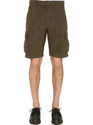 Aspesi Cargo Shorts - Military Green