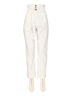 Philosophy Di Lorenzo Serafini Taffeta Trousers - White
