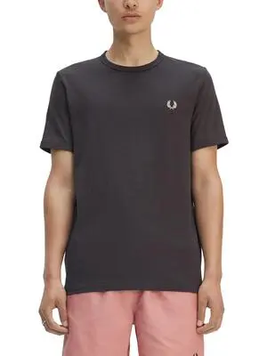 Fred Perry Ringer" T-shirt - Grey