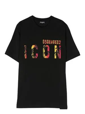 Dsquared2 Mc Logo Icon T-shirt - Black