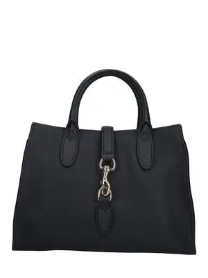 TOD'S Medium GG Monogram Tote Bag Black