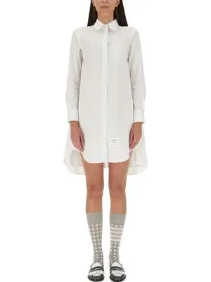 Thom Browne Shirt Dress - White
