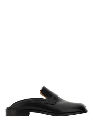 MAISON MARGIELA Moccasin Tabi Mule - Black