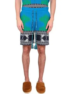 Alanui Piquet Bermuda - Multicolour