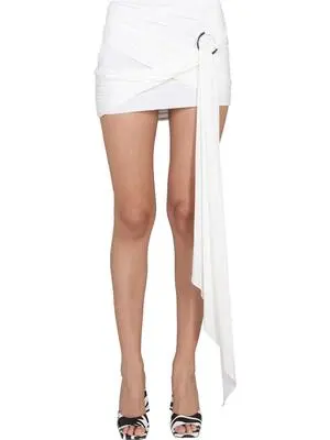 Attico Fran Skirt - White
