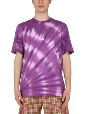 MSGM Crew Neck T-shirt - Lilac
