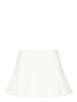 Gucci Tweed Midi Skirt - White
