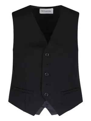 THE FRANKIE SHOP Vest With Strap Detail - Black
