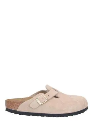 BIRKENSTOCK Boston Mules - Beige