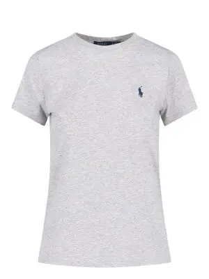 Polo Ralph Lauren T-Shirt With Logo Gray