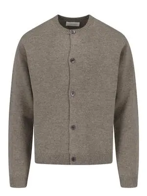 BERNER KUHL Boiled Wool Cardigan - Gray