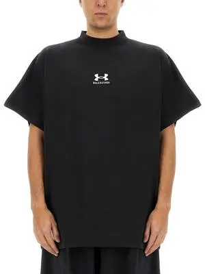 Balenciaga Oversized T-shirt - Black