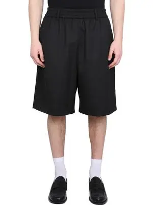 Ami Bermuda Shorts - Black