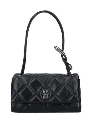 Marc Jacobs Quilted Leather Mini Bag - Black
