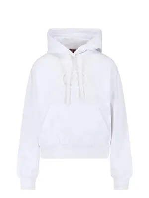 Gucci Gg Hoodie - White