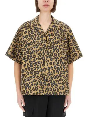 Aspesi Animal Print Shirt - Animalier